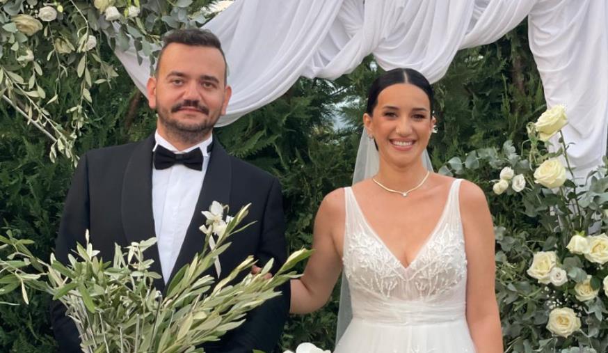 Eylem Alioğlu ile Ümit Halil İbram dünya evine girdi