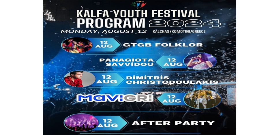 9. Kalfa Gençlik Festivali’nin programı belli oldu